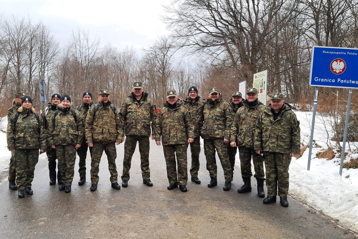 Komendanci Karpackiego oraz Bieszczadzkiego Oddziału SG spotkali się w ...